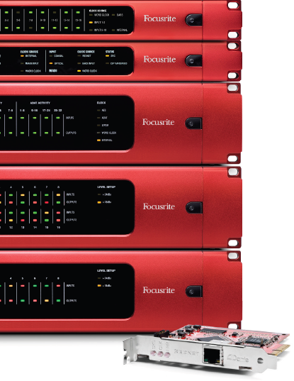 Focusrite RedNet Control 2.0 soporta 600 interfaces con 9600 canales en Dante | Hispasonic